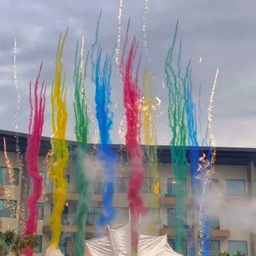 Imported Color Sky Shots For Varmala, Wedding, Other Occasions ...
