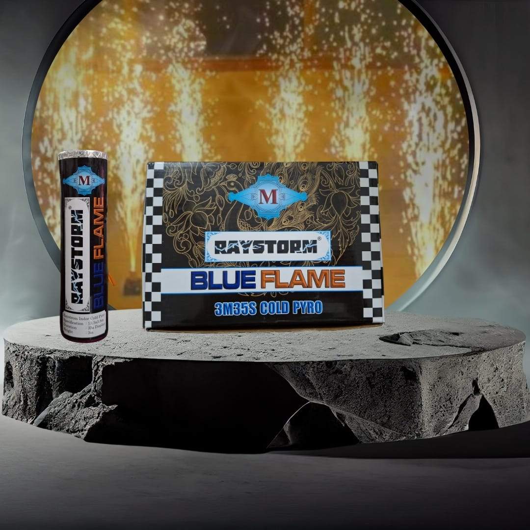 Premium Quality Blue Flame Cold Pyro for Event & Wedding Party New - Wedding kalakar India