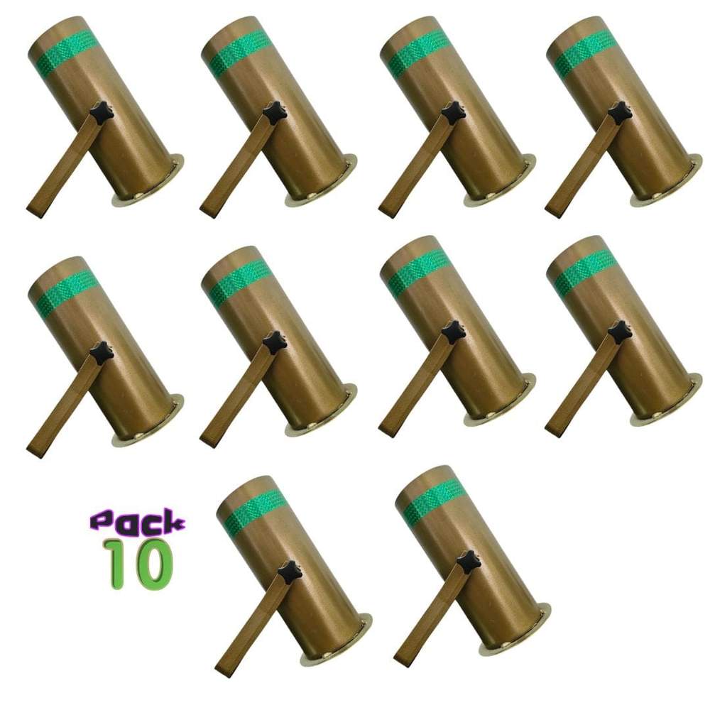 Confetti Blaster Pipe – Golden | Blaster Pipe for Event Planner Pack of 10